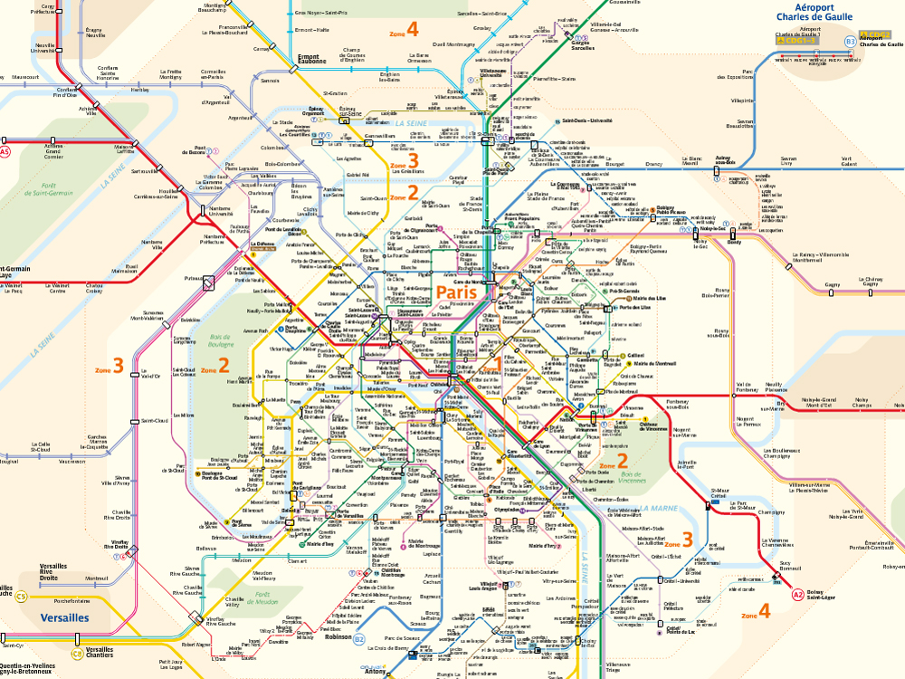 Métro de Paris – Viajento