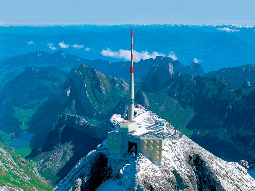 Säntis der Berg – Montanha com vista para seis países – Viajento