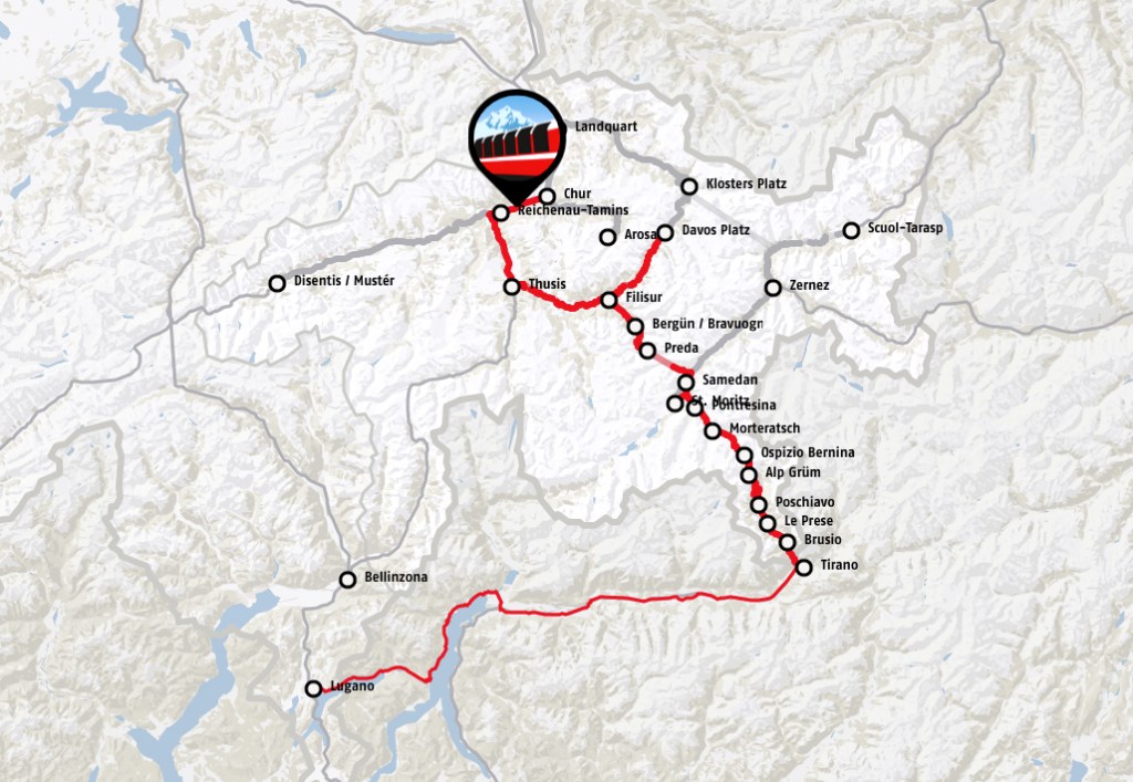 Bernina Express – Como comprar a passagem para o trem panorâmico – Viajento